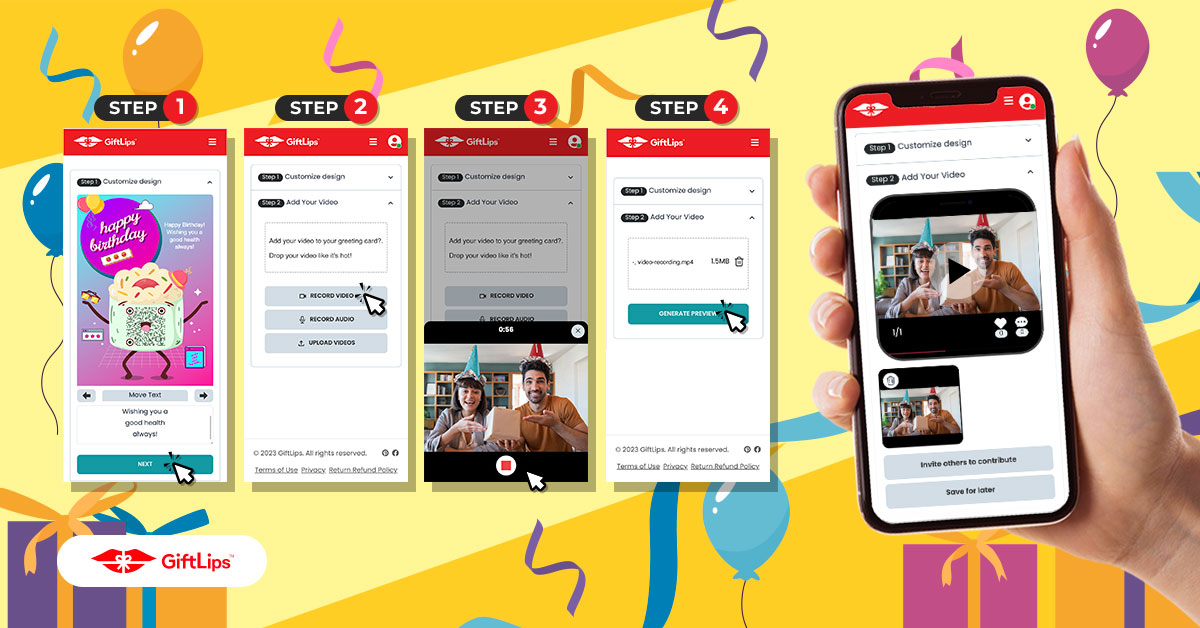 How to Make a Video Greeting Card in 4 Easy Steps for Free