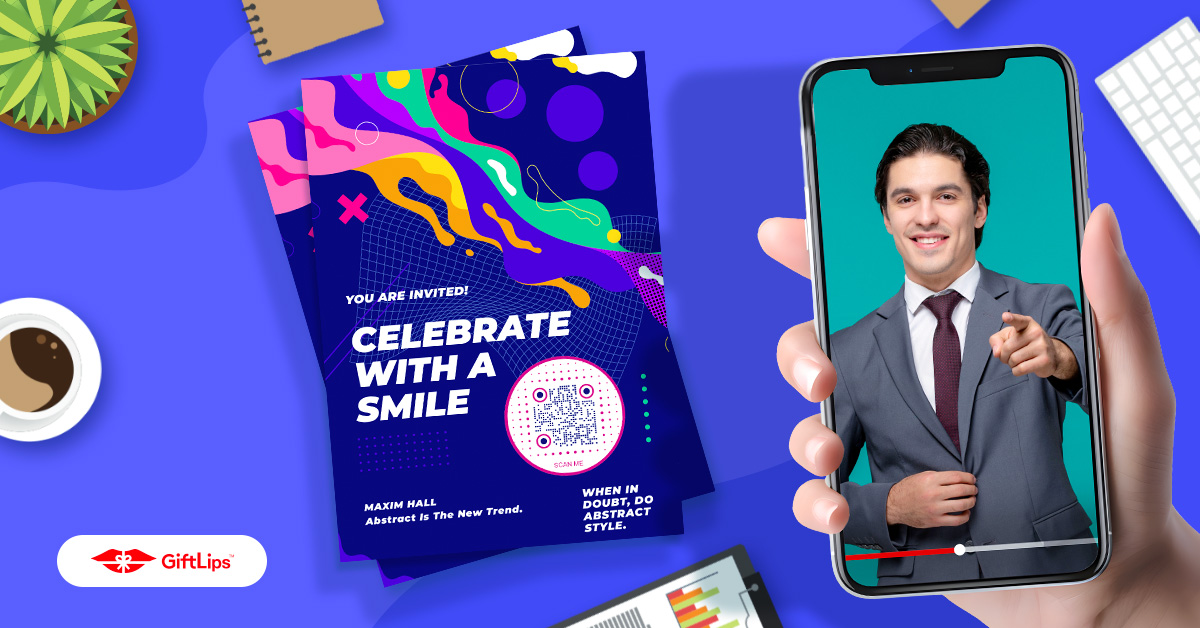 Interactive Product Launch Invitation Card: Hello Future